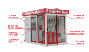 Modular Pet Wash Buildings | Options | All Paws Pet Wash